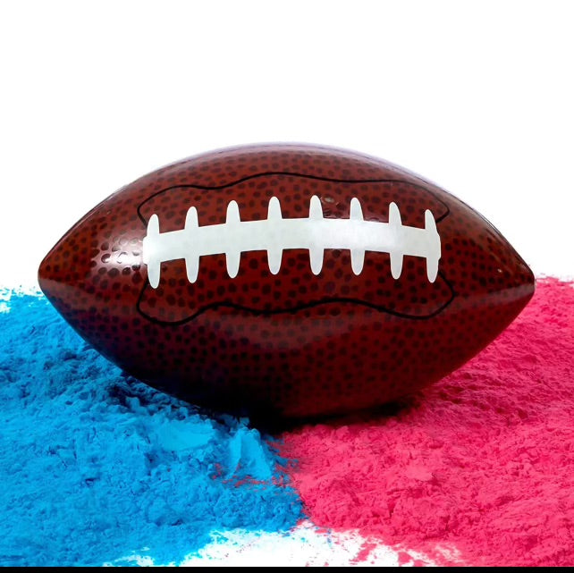 Football Gender Reveal Powder Ball - Score Big with the Perfect Reveal ...